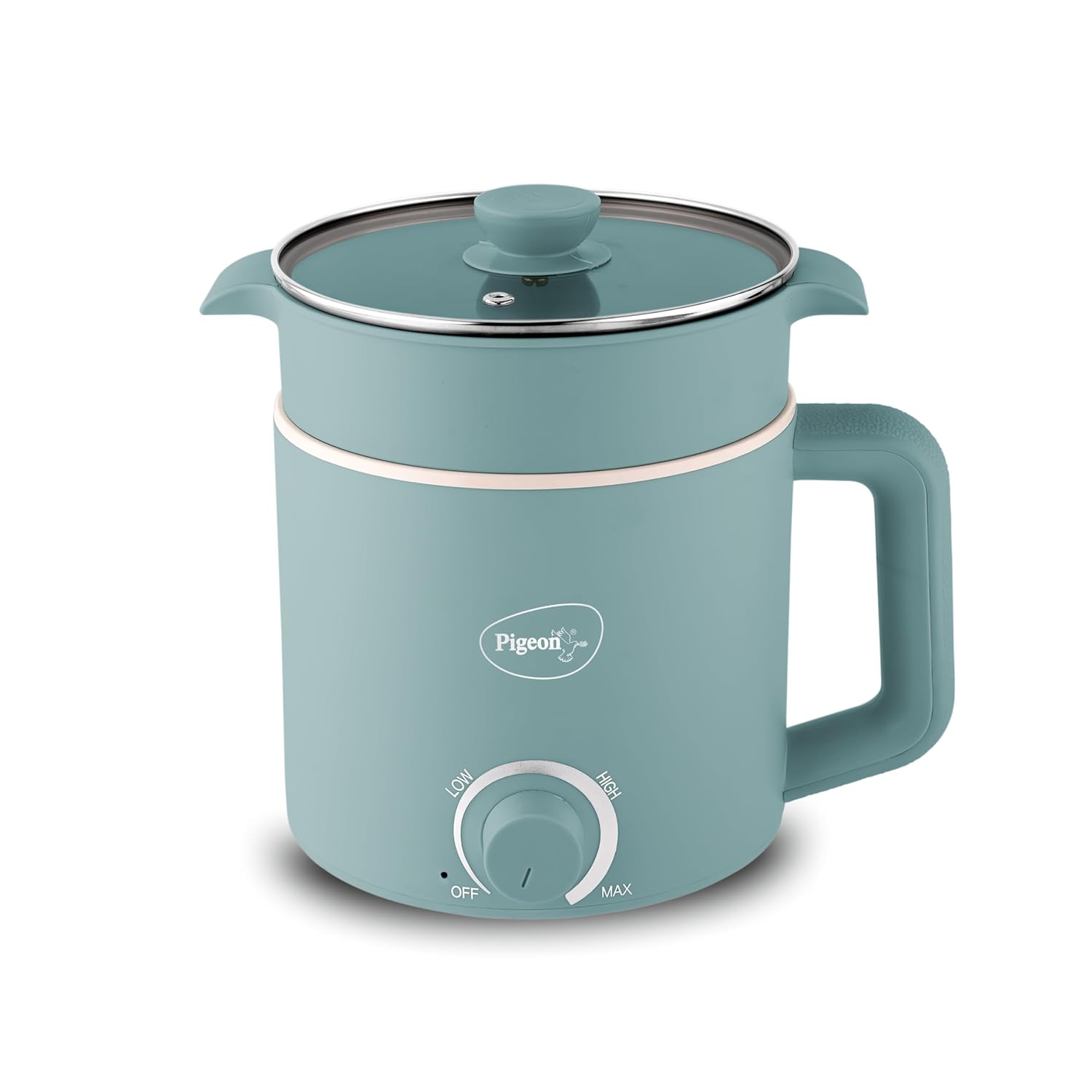 Pigeon Swift Plus Multi-Cook Kettle 1.5L, with Stainless Steel Steamer