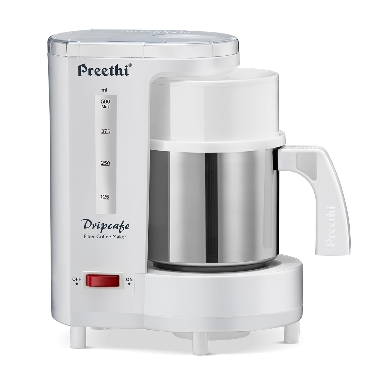Preethi Drip Café Coffee Maker (White)