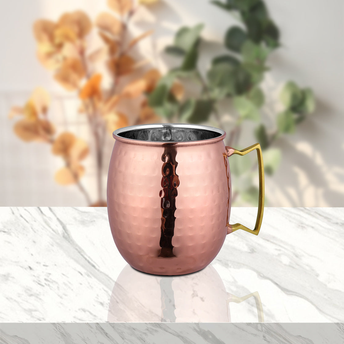 Copper Mug- Hammered| Cups, Mugs & Saucers Online | Best Prices Online