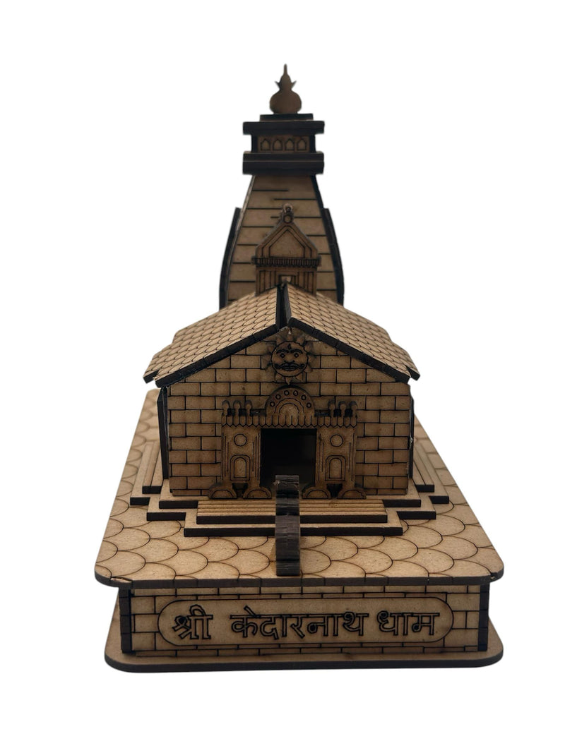 Lime Wood Shree Kedarnath with Nandi Bull Temple 3D Model || Kedarnath